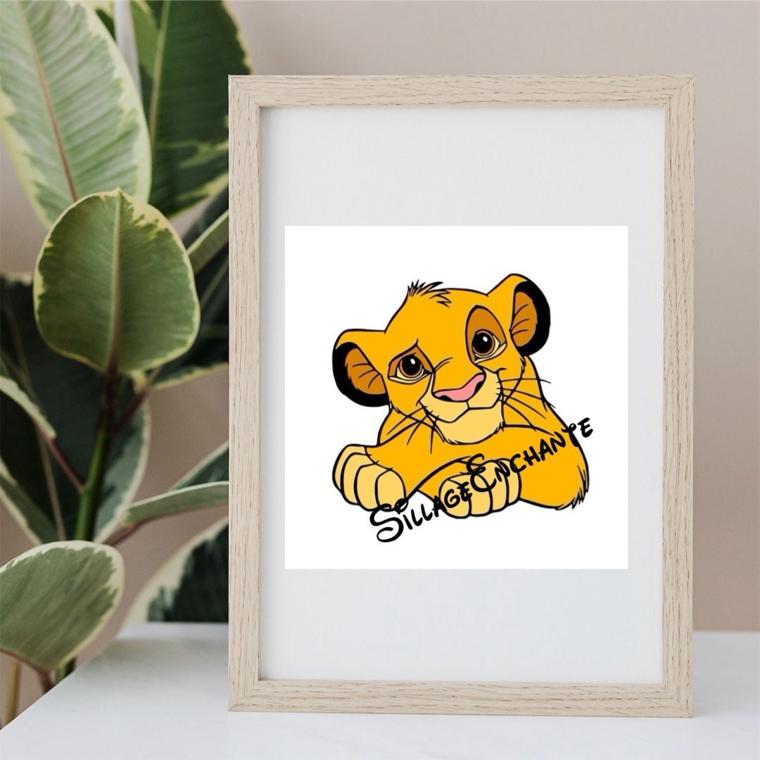 Simba Cross Stitch File - Etsy