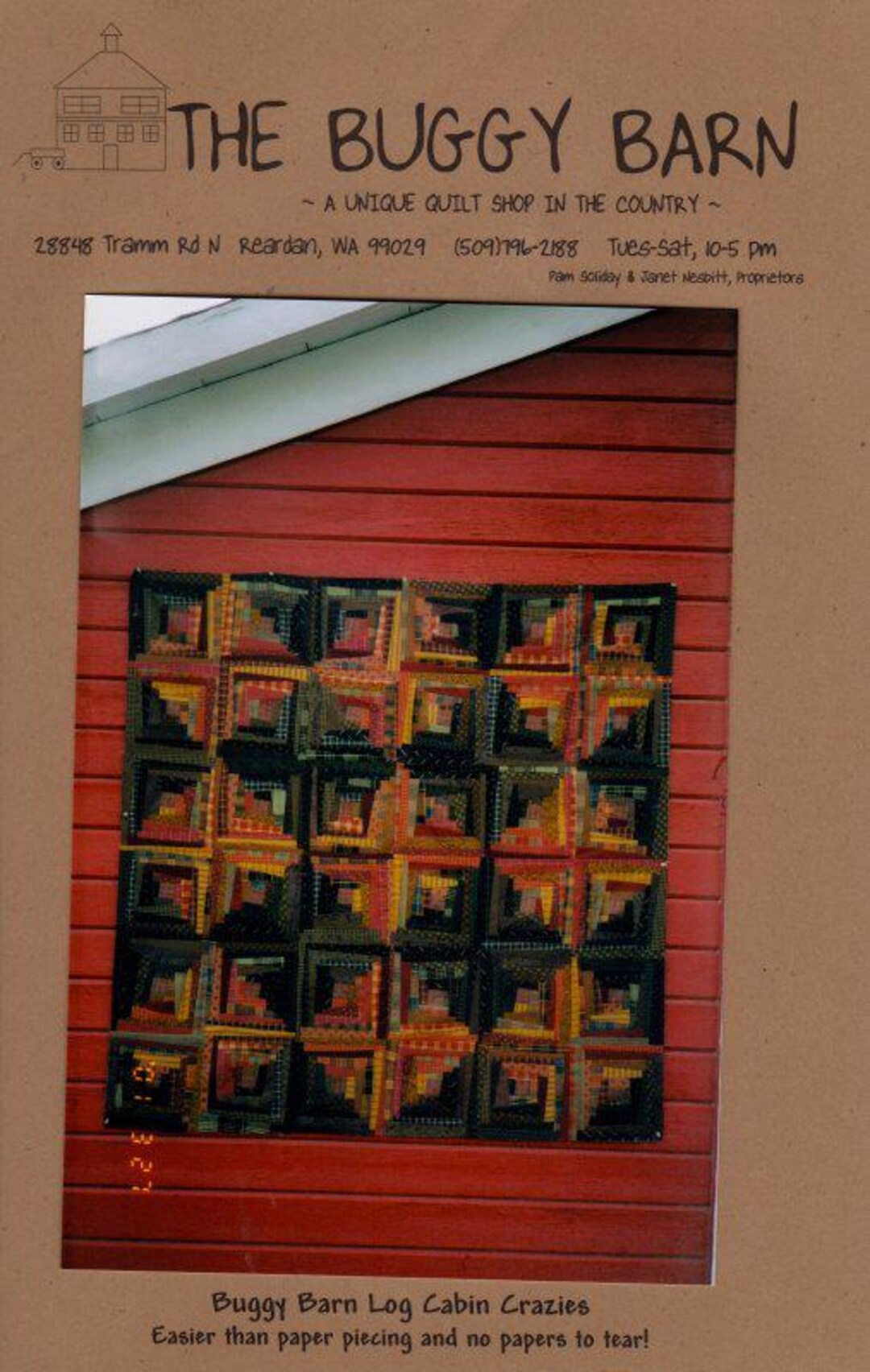 Buggy Barn Log Cabin Crazies - Etsy