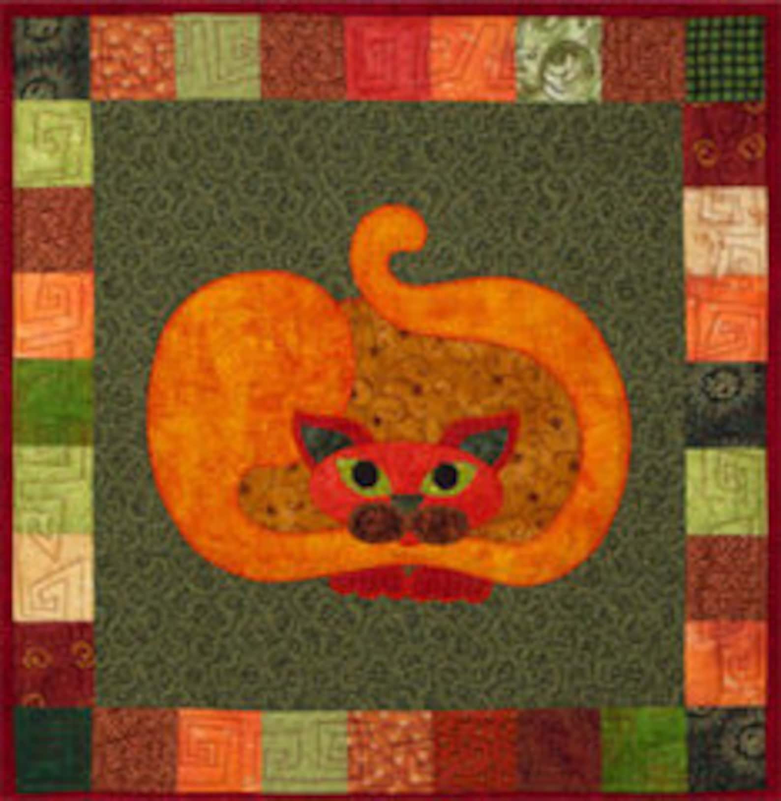 Pumpcat by Helene Knott for Storyquilts - Etsy