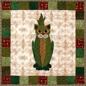 Cobby Cat by Helene Knott for Storyquilts - Etsy