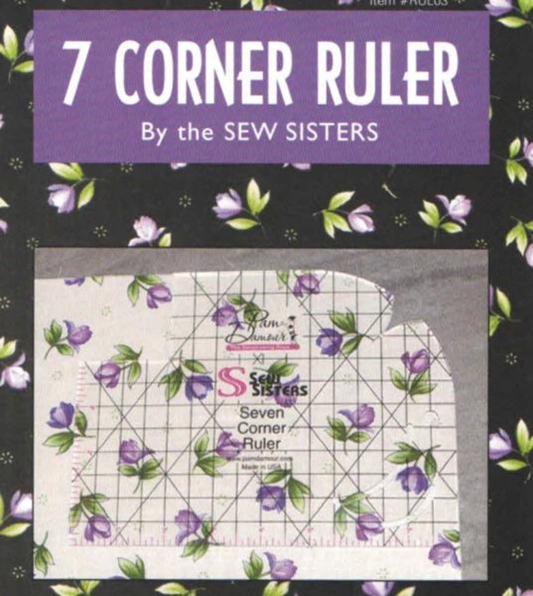 Sever Corner Ruler by Sew Sisters for Pam Damour the Decorating Diva - Etsy