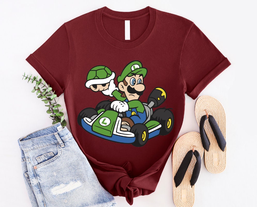 Super Mario Luigi Shirt,super Mario Friends Shirt, Super Mario ...