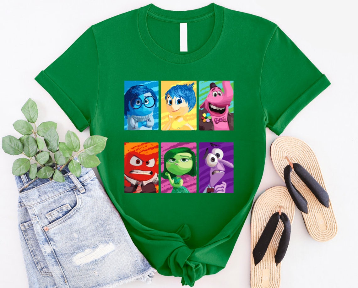 Inside Out Characters Shirts, Inside Out Shirt, Inside Out 2 Shirt ...