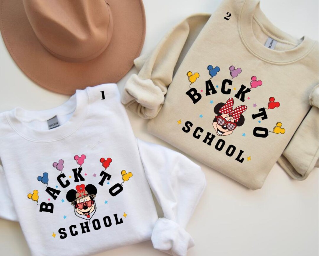 Mickey and Minnie Back to School Shirt, Mickey and Friends Graduate ...