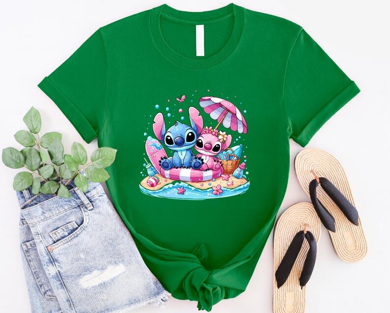 Stitch and Lilo Shirt, Stitch Shirt, Lilo Shirt, Couple Shirt, Vintage ...