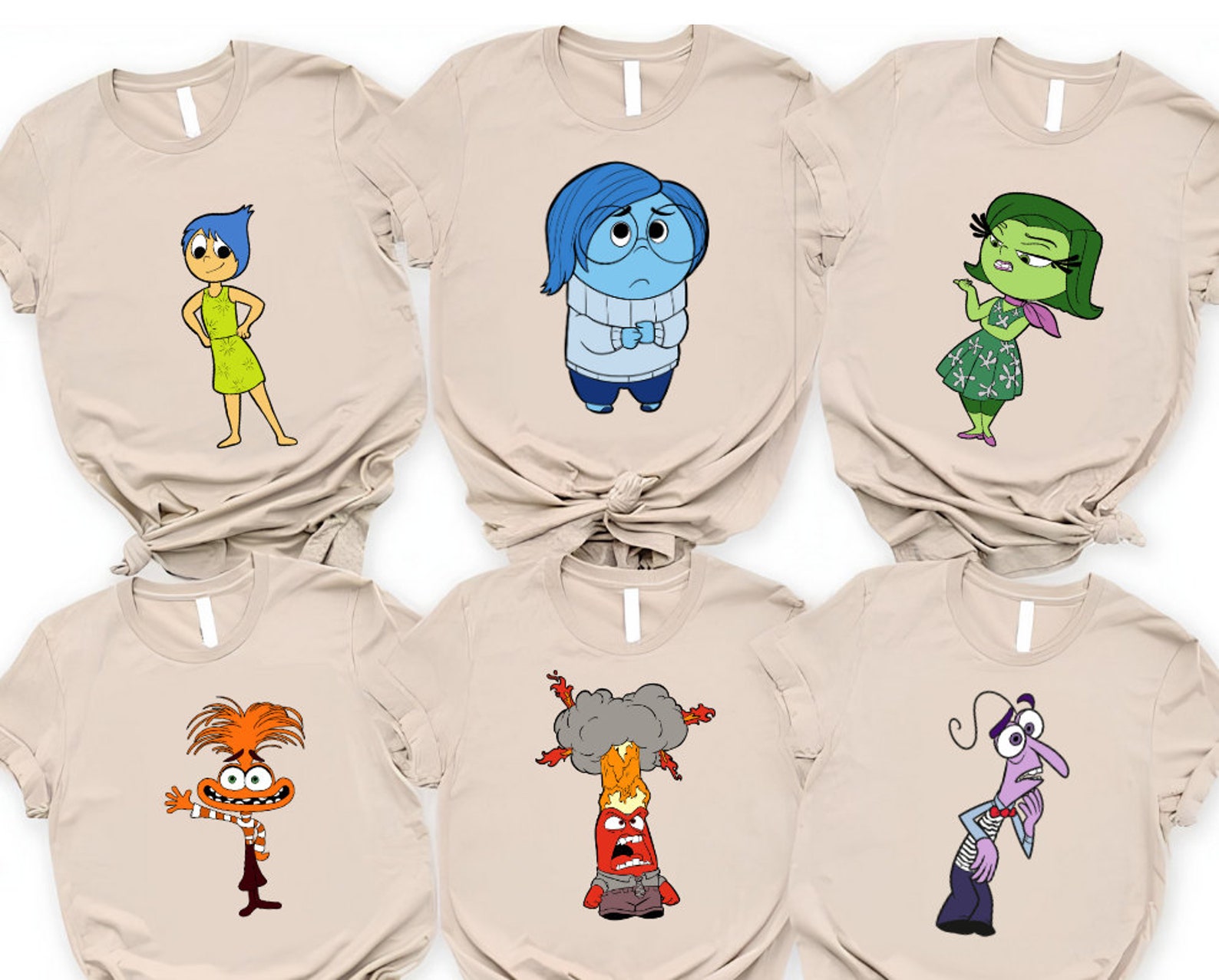 Inside Out Characters Shirts, Inside Out Shirt, Inside Out 2 Shirt ...