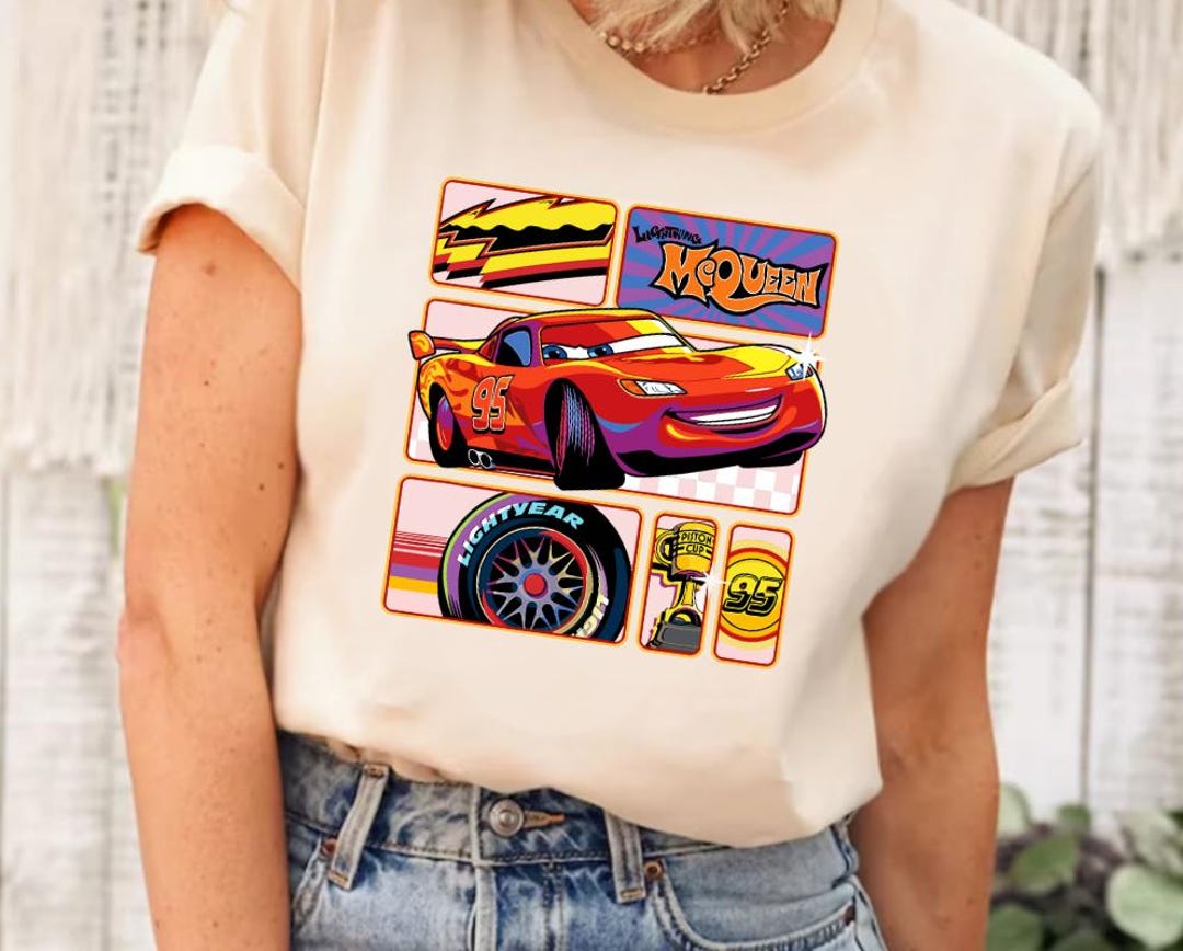 Lightning Mcqueen Cars Shirt, Disney Cars Shirt, Cars Friends Shirt ...