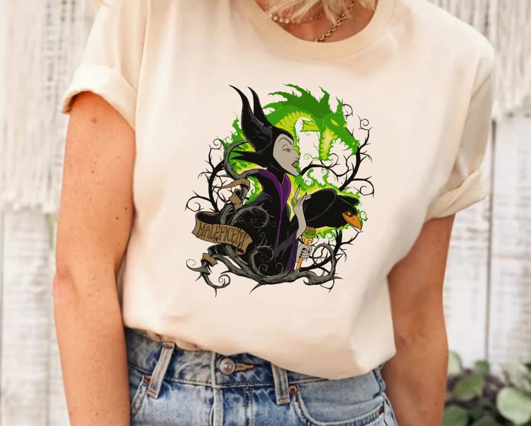 Disney Sleeping Beauty Villains Maleficent Bad Blood Shirt, Maleficent ...