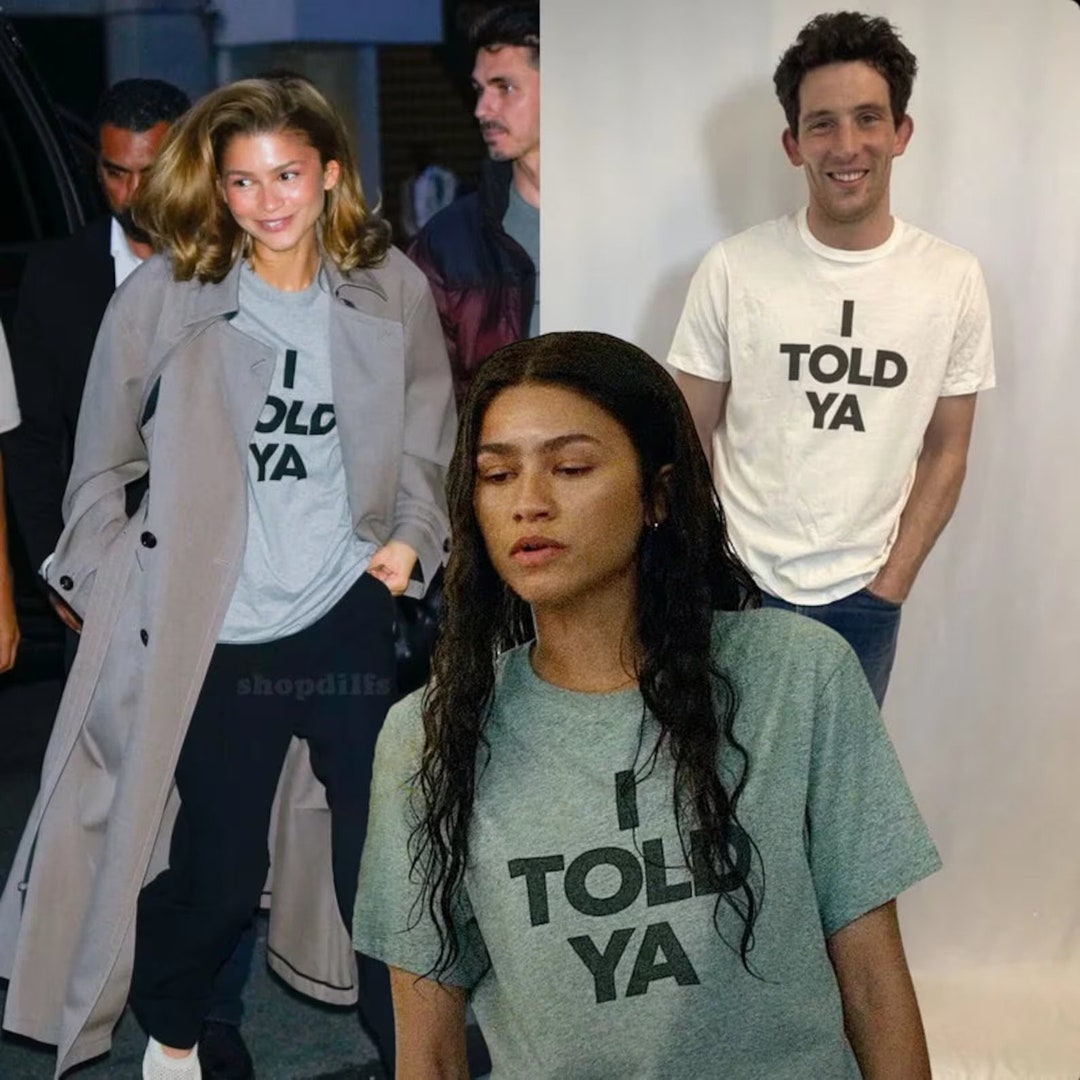I Told Ya T-shirt, Zendaya Movie, Meme Shirt, I Told Ya Unisex Shirt ...