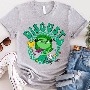 Inside Out Characters Custom Shirts, Anger-disgust-fear Shirt, Inside ...