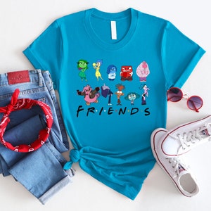 Inside Out Friends Shirt, Inside Out Group Shirts, İnside Out 2 Shirt ...