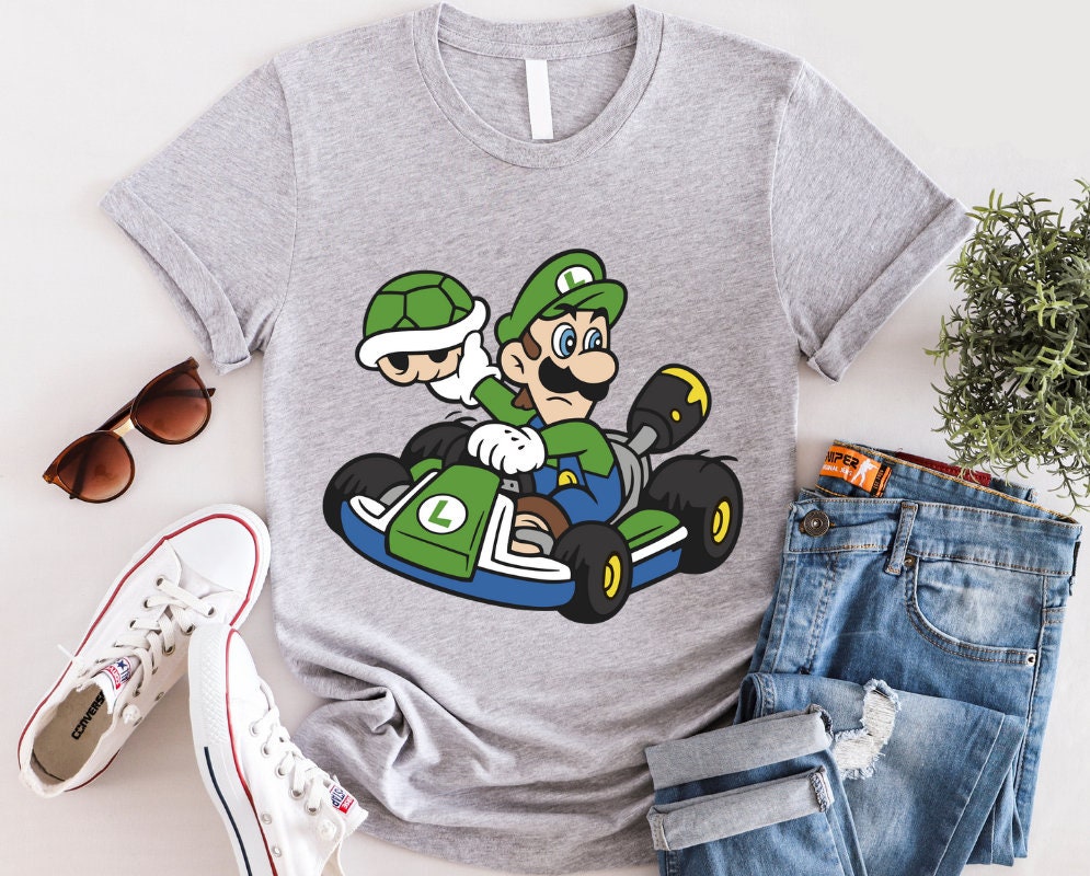 Super Mario Luigi Shirt,super Mario Friends Shirt, Super Mario ...