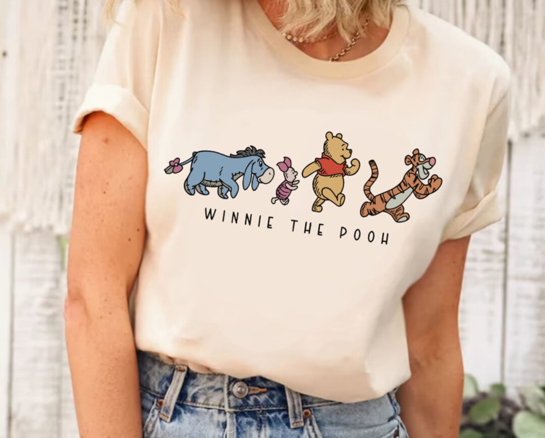 Winnie the Pooh Shirt, the Pooh Shirt, Retro Disney Winnie the Pooh ...