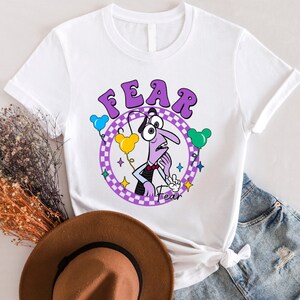 Inside Out Characters Custom Shirts, Anger-disgust-fear Shirt, Inside ...