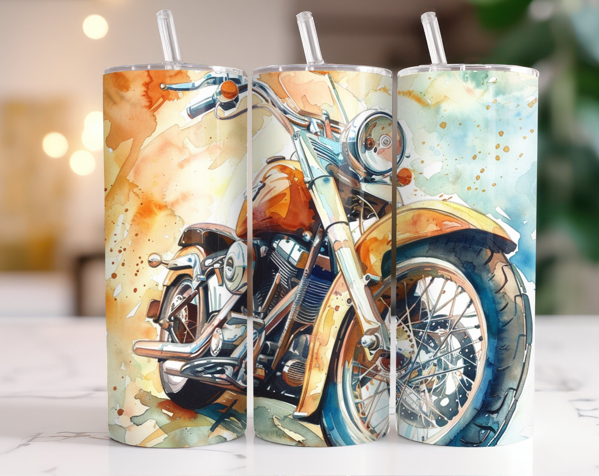 60+ Motorcycle Tumbler Wrap Bundle, 20oz Tumbler Wrap Sublimation ...