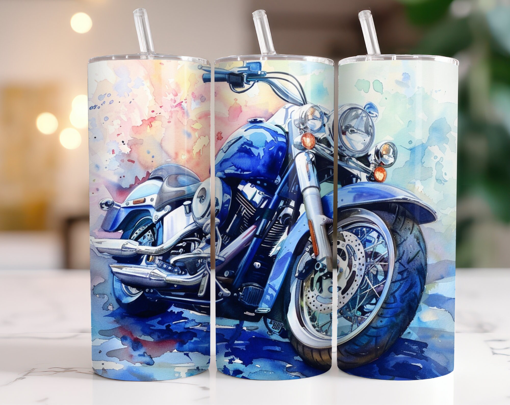 60+ Motorcycle Tumbler Wrap Bundle, 20oz Tumbler Wrap Sublimation ...