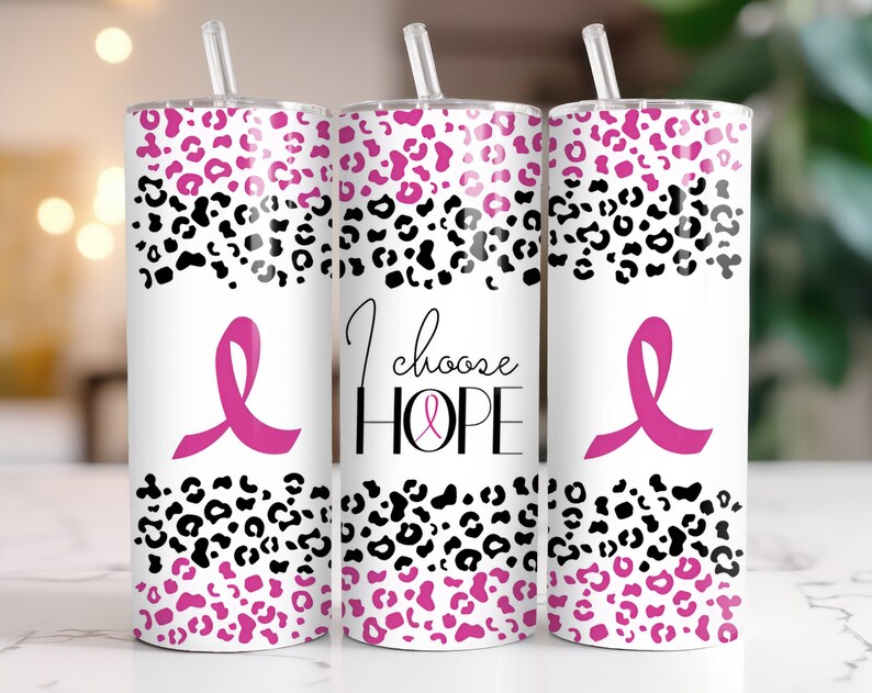 180+ Breast Cancer Tumbler Wrap Bundle 20oz Skinny Tumbler Sublimation ...