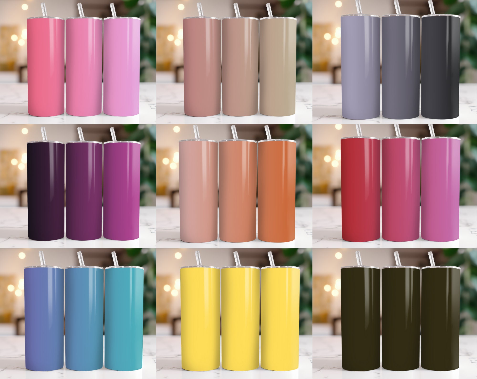 100+ Solid Color Tumbler Wrap, 20oz Solid Color Skinny Tumbler ...