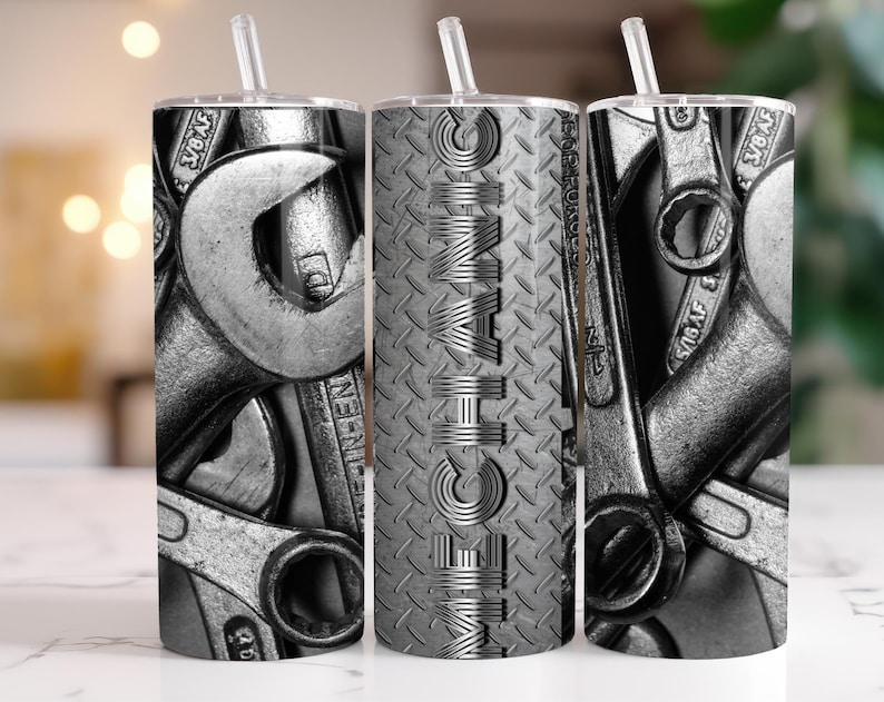 120+ Mechanic Tumbler Wrap, 20oz Mechanic Sublimation Designs, I'm a ...