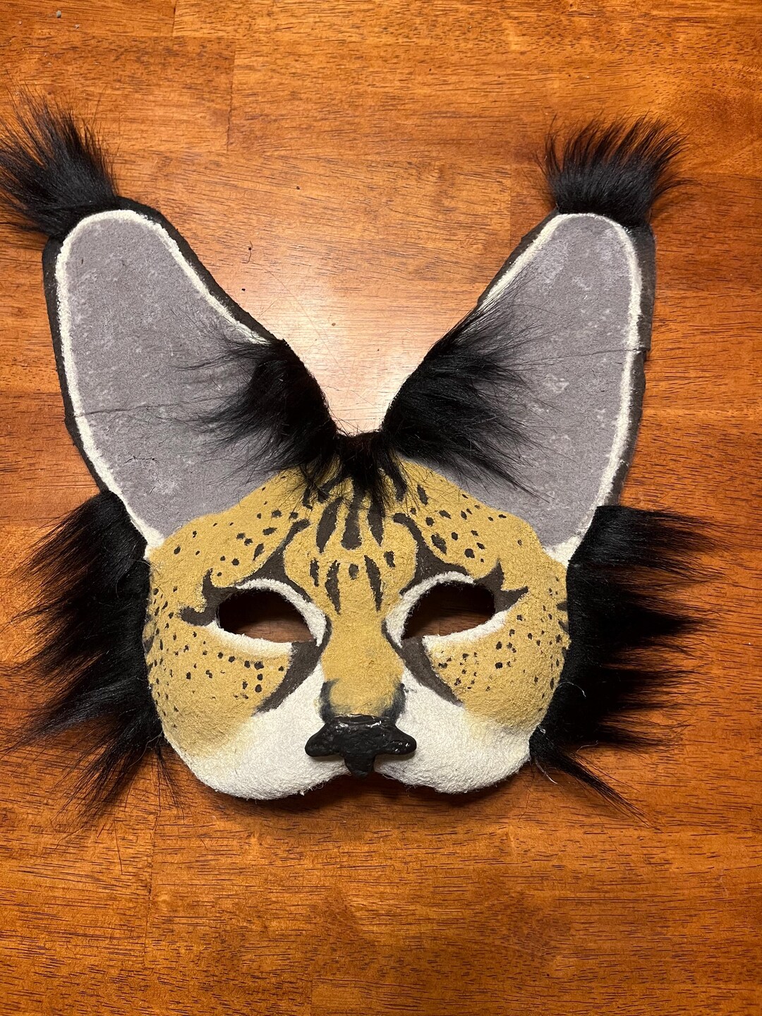 Serval Cat Mask - Etsy