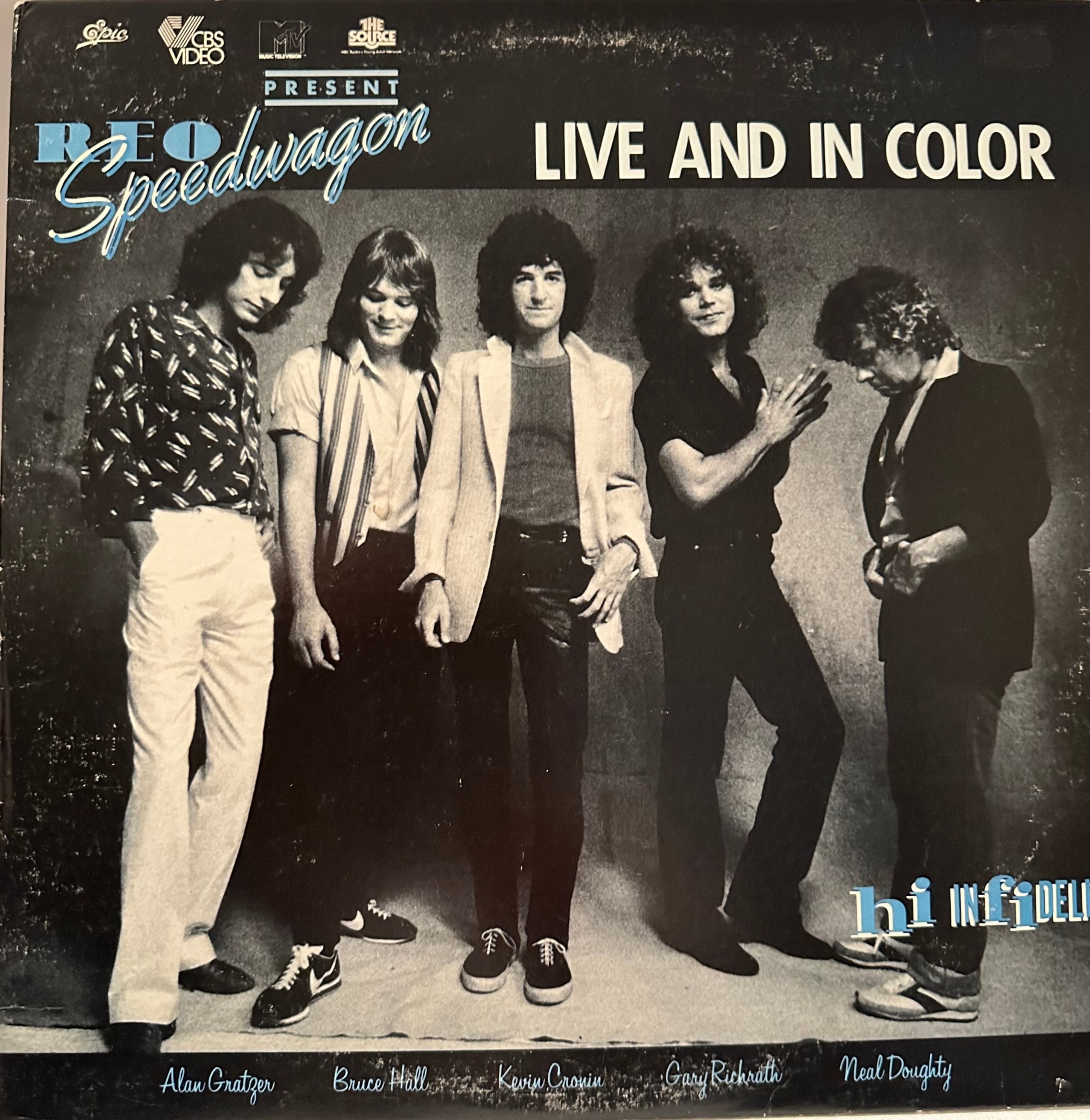 REO Speedwagon,live and in Color Hi Infidelity,live in Concert ...