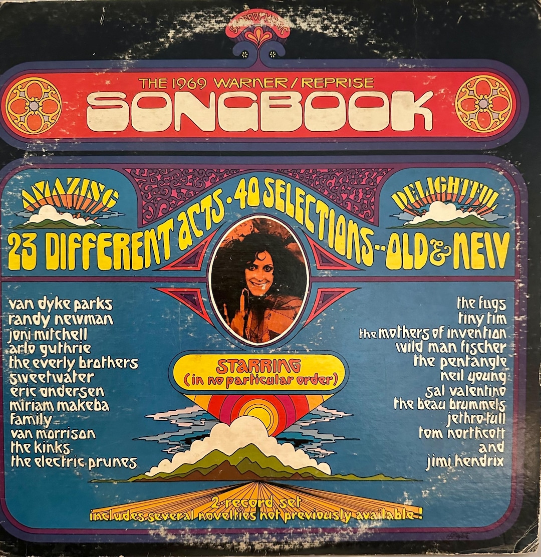 1969 Warner Brothers Songbook,double Album/record, Various Artists ...