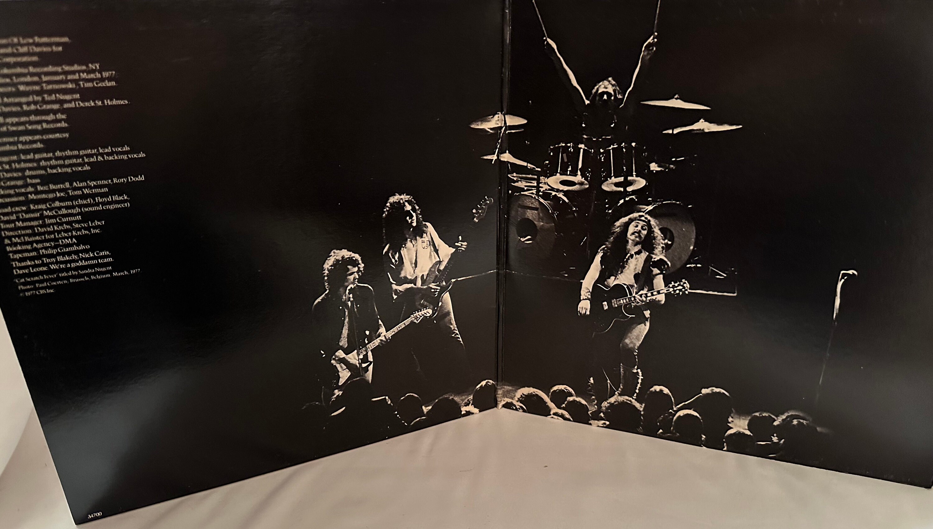 Ted Nugent, Cat Scratch Fever, Vinyl Album/record, AL 34700, CBS ...