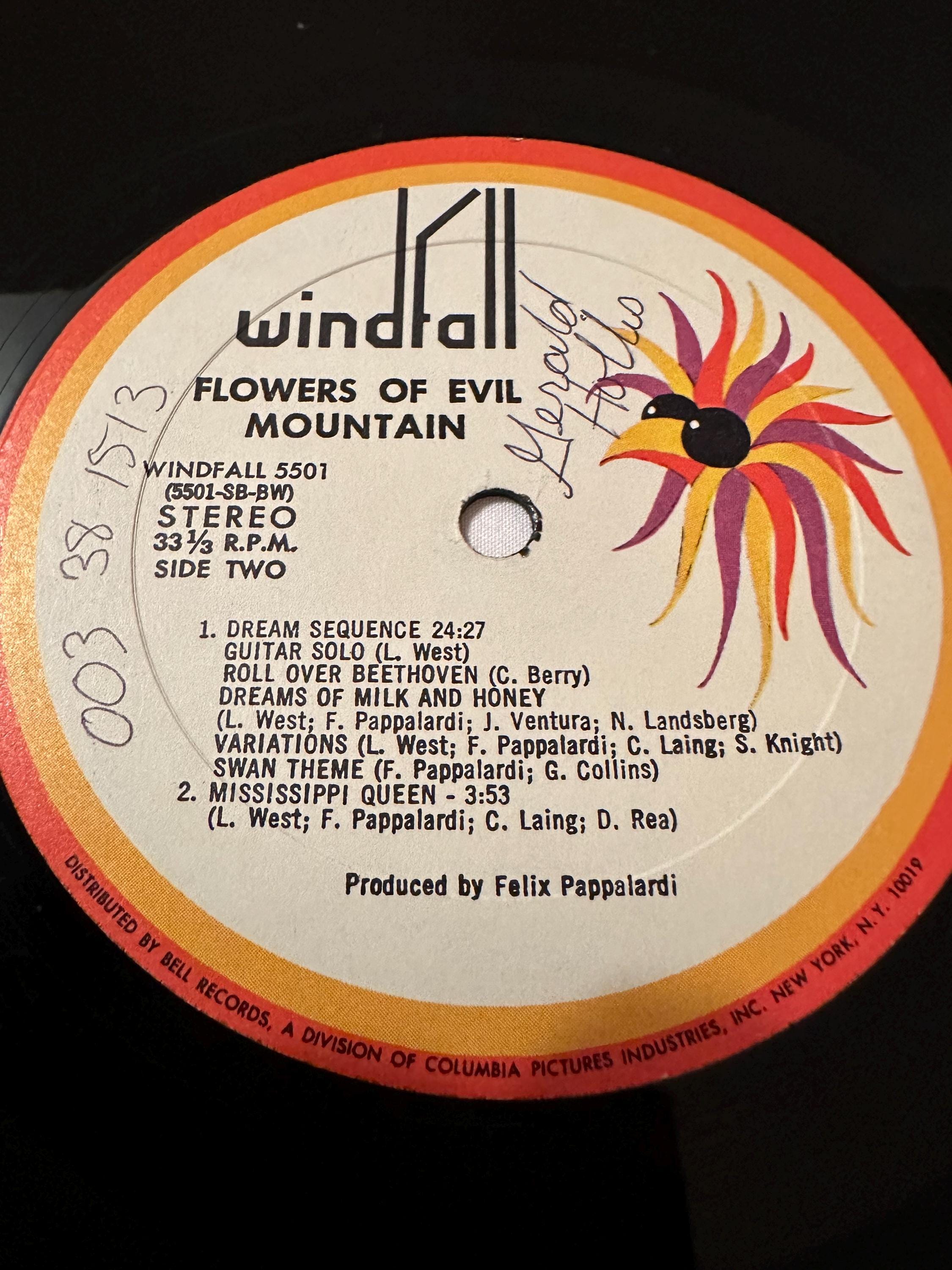 Mountain, Flowers of Evil, Vinyl Album/record, Windfall Records, 1971 ...