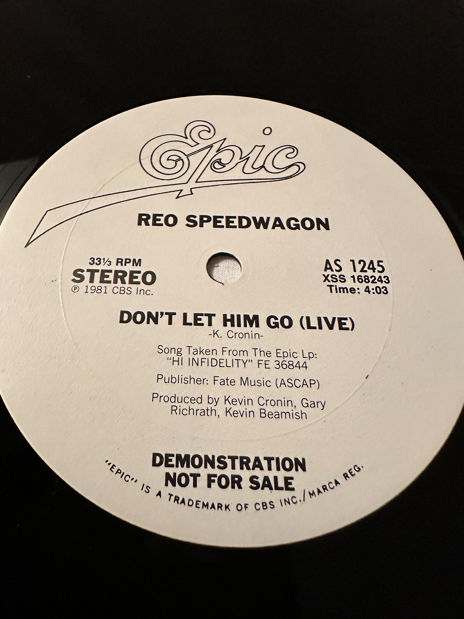 REO Speedwagon,live and in Color Hi Infidelity,live in Concert ...