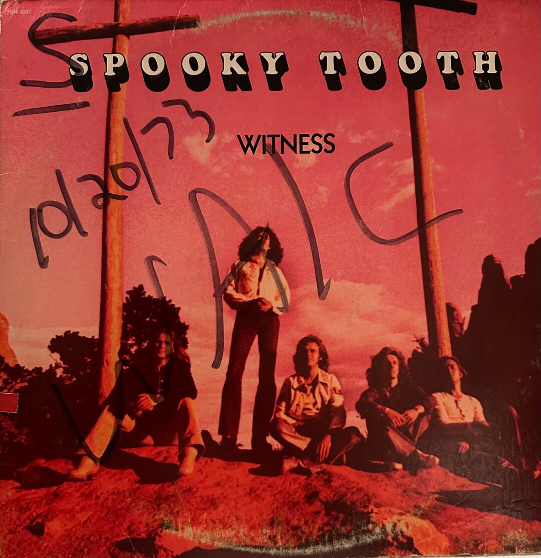 Spooky Tooth, Witness, Vinyl Album/record, Island Records 1973, SW 9337 ...