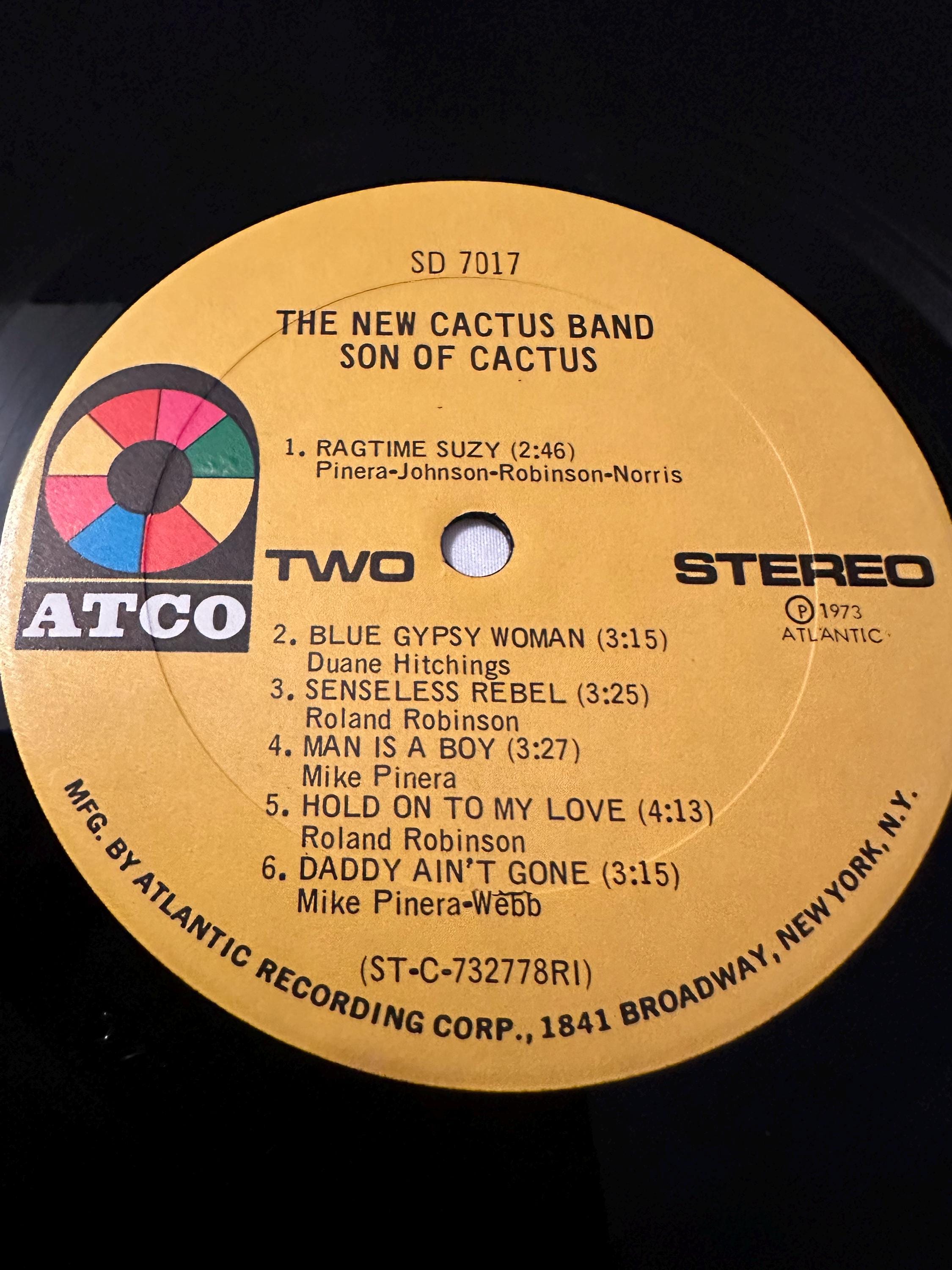 The New Cactus Band, Son of a Cactus, Vinyl Album/record, Atco Records ...