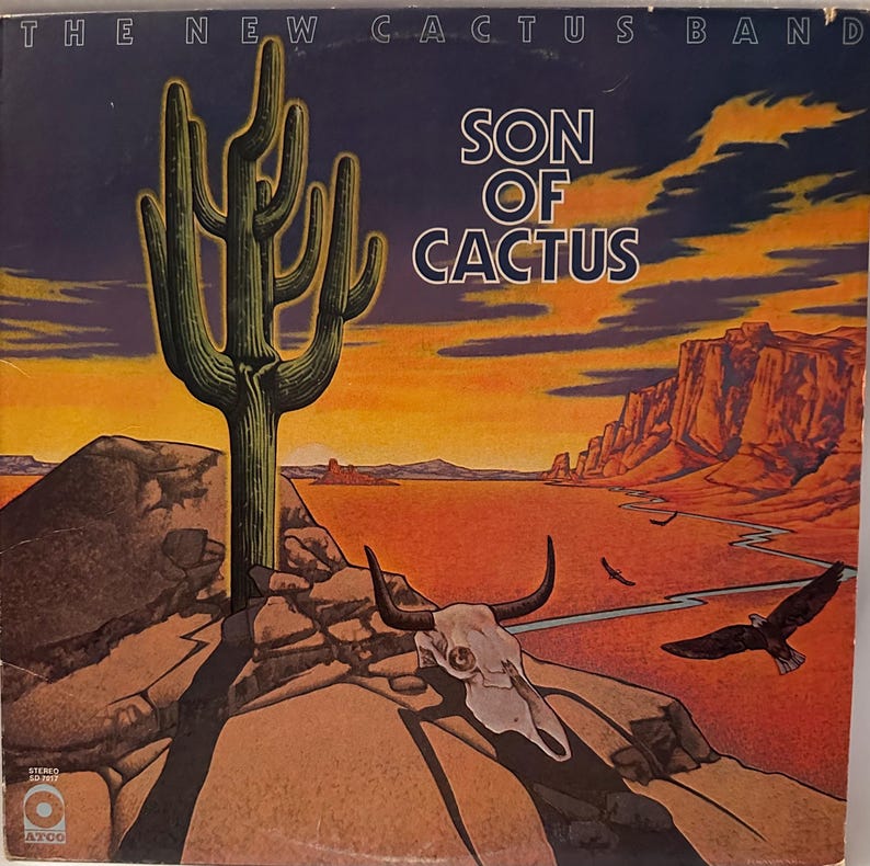 The New Cactus Band, Son of a Cactus, Vinyl Album/record, Atco Records ...