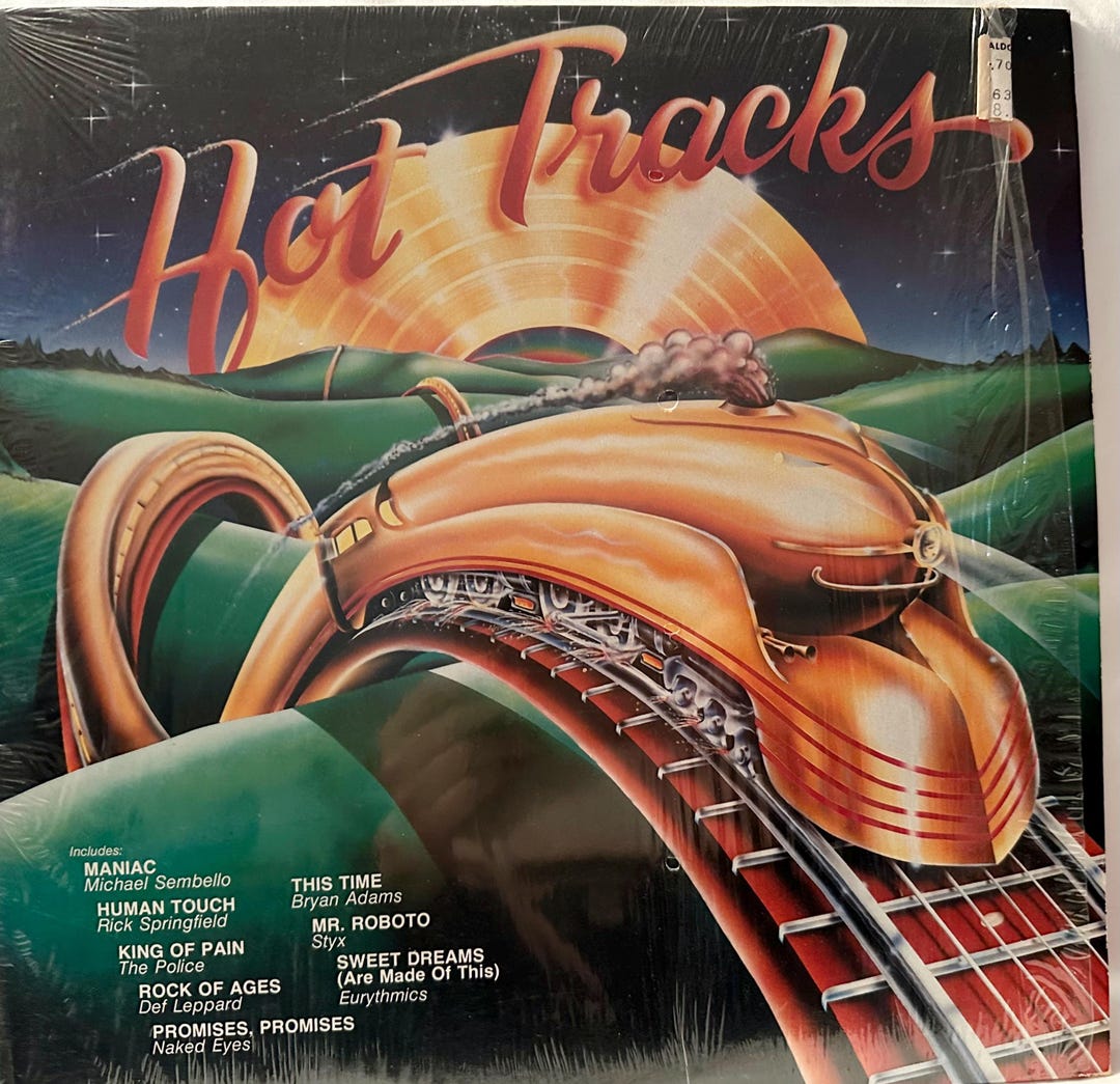 Hot Tracks, Various Artists, Vintage Vinyl Album/record, Ktel Records ...