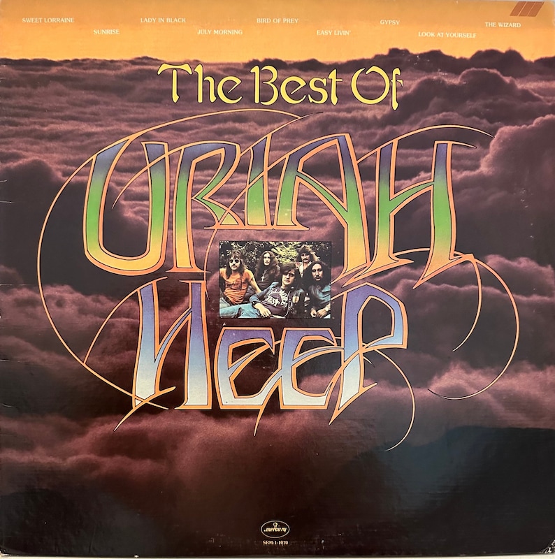 Uriah Heep, the Best of Uriah Heep, Vinyl Album/record, Mercury Records ...