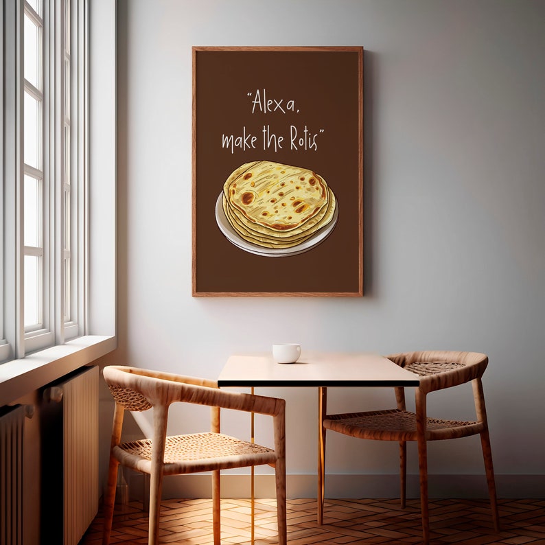 Alexa Make the Rotis Funny Kitchen Signs · Alexa Printable Wall Art ...