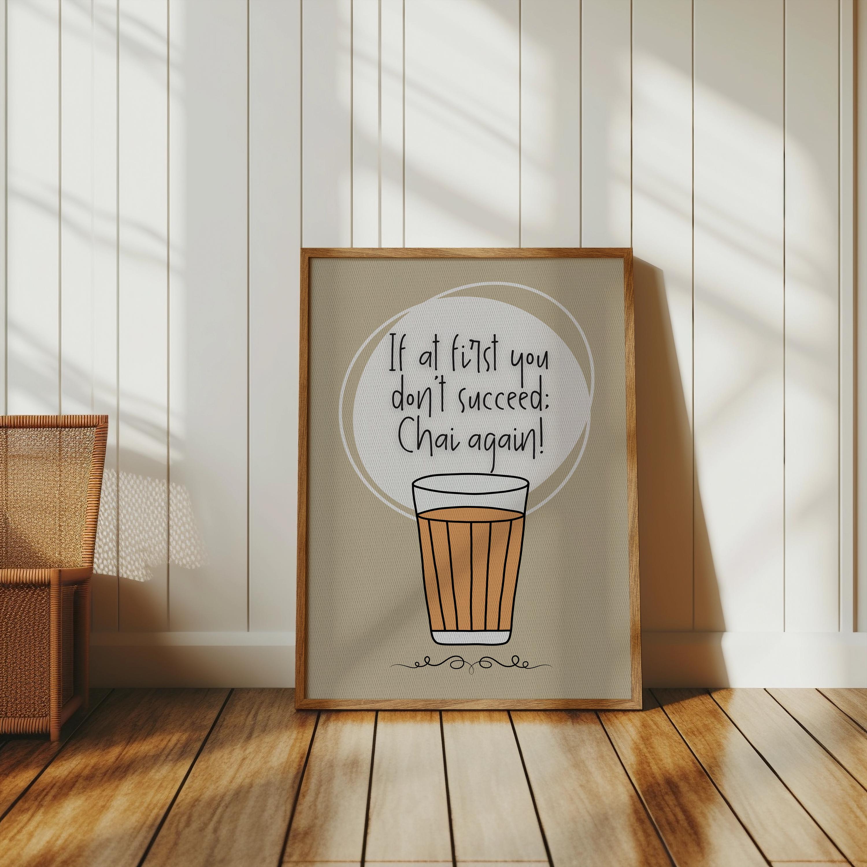 Funny Chai Lover Print: Indian Tea Art (digital Download) - Etsy