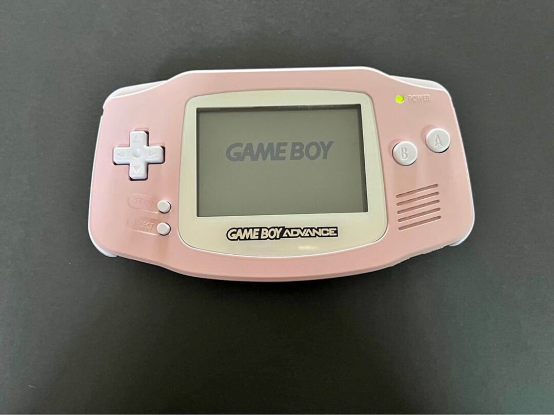 Vintage Gameboy Advance Pink - Etsy