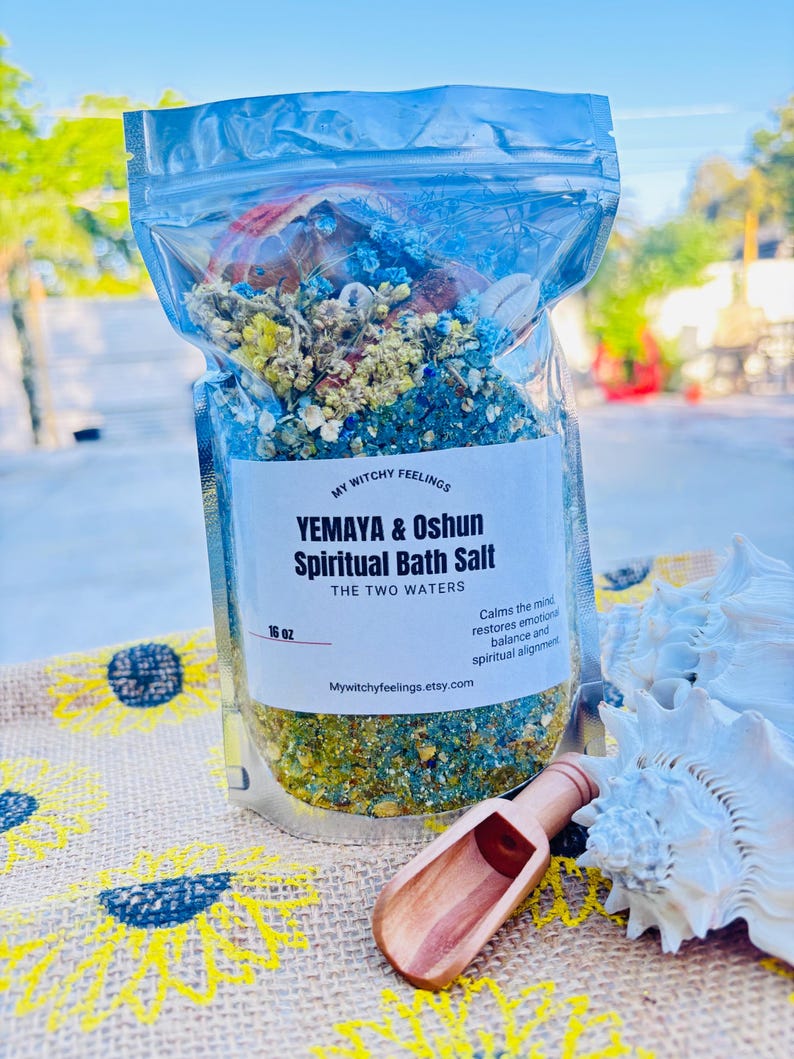 YEMAYA & OSHUN Spiritual Bath Salt 16oz - Etsy