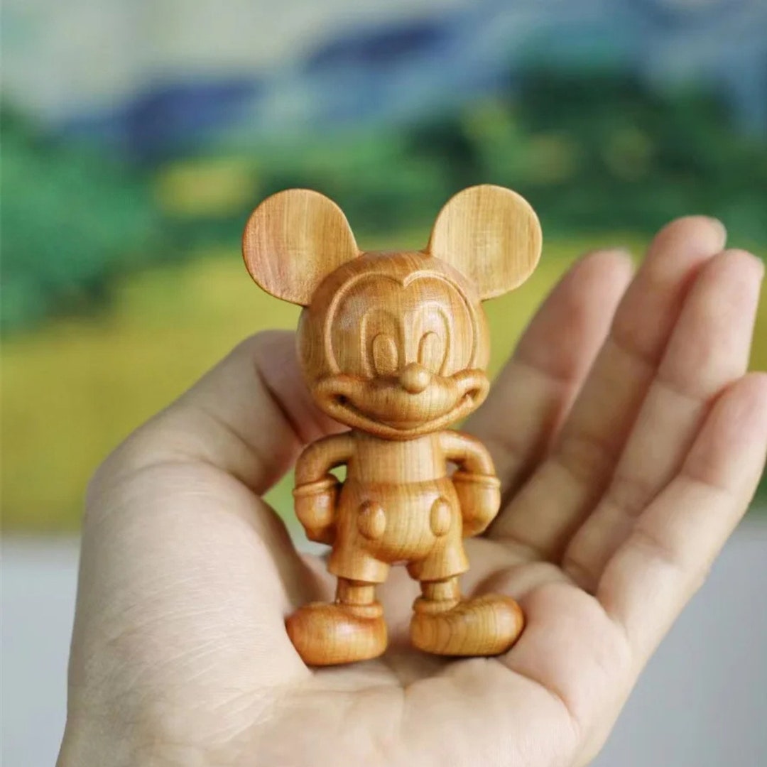 Chinese-style Wood Carving Miniatures: Adorable and Cheerful Animal ...