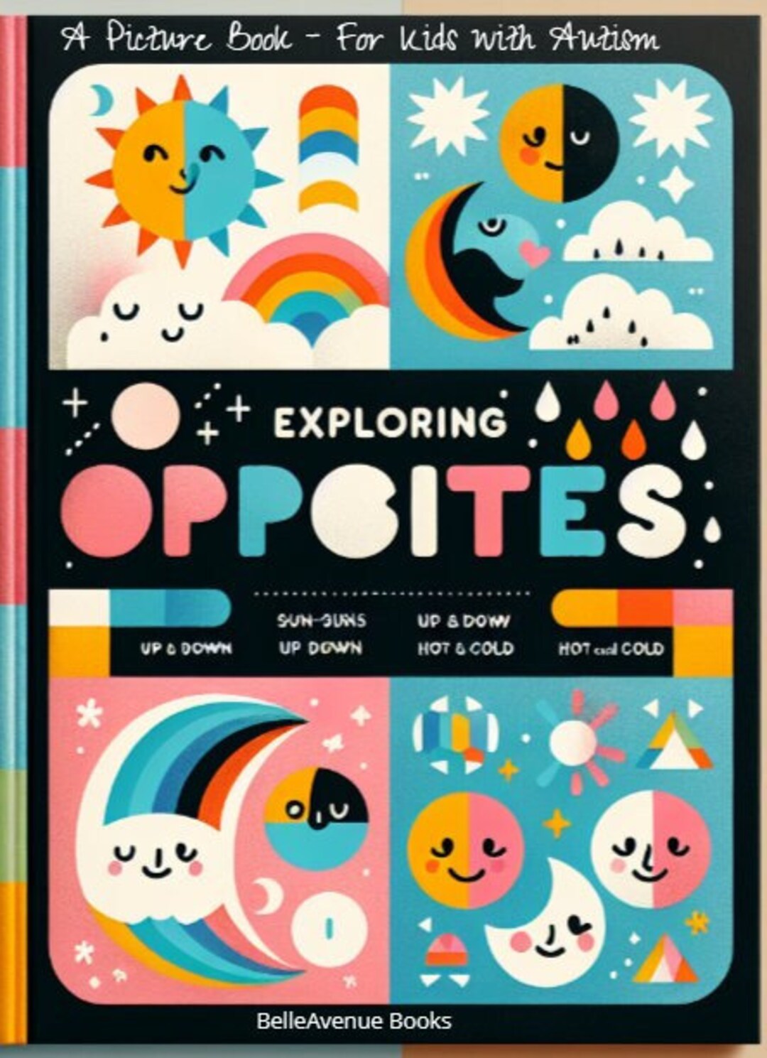Printable Nonverbal Autism Children's Book, Exploring Opposites ...