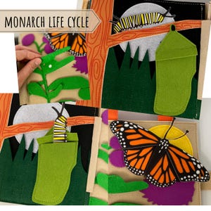 Montessori Busy Book Toddler Quiet Book for Montessori Bookshelf ...