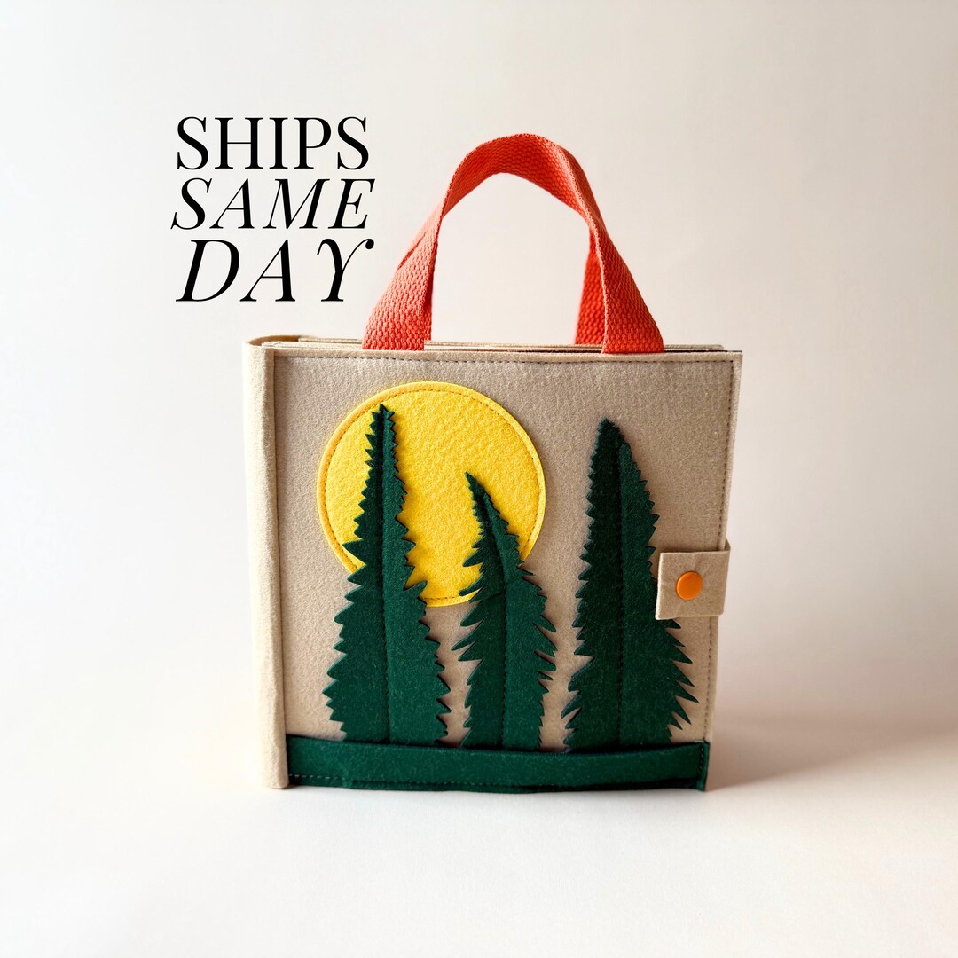 Montessori Busy Book Toddler Quiet Book for Montessori Bookshelf ...