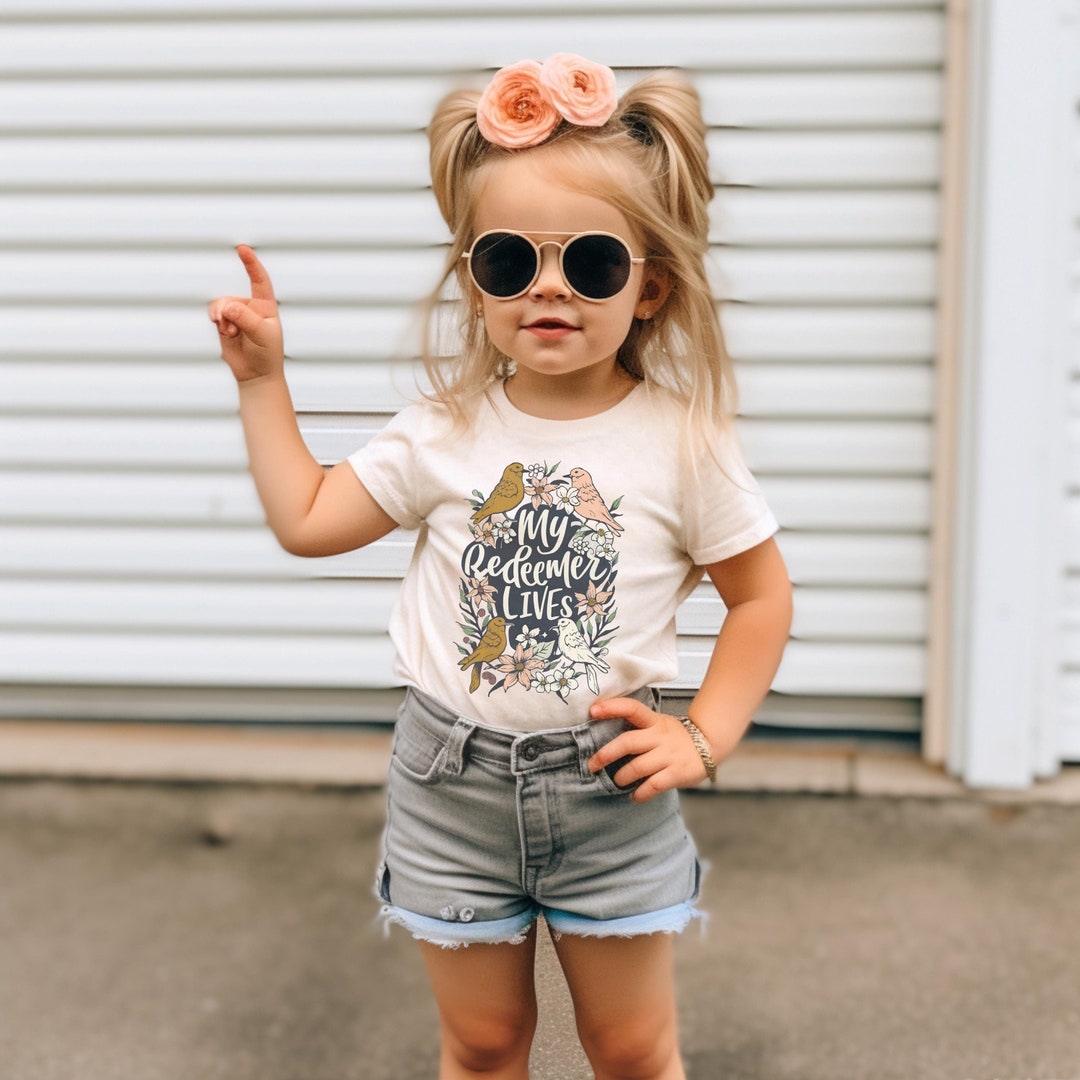 Christian Easter Shirt for Toddler Jesus is King Tshirt for Religious ...