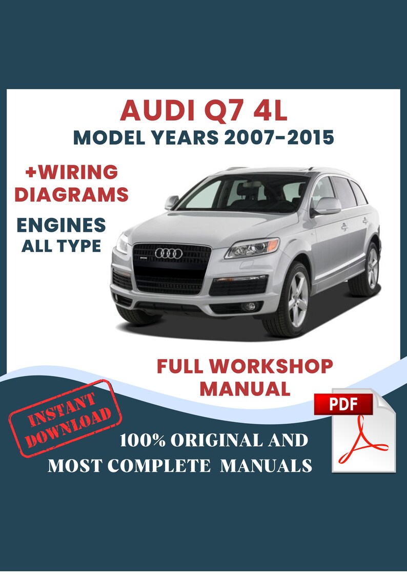 Audi Q7 Diy Maintenance Schedule
