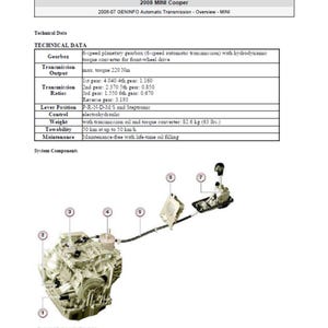 Mini Cooper S R56 / R57 Model Years 2006 to 2013 Workshop Service ...