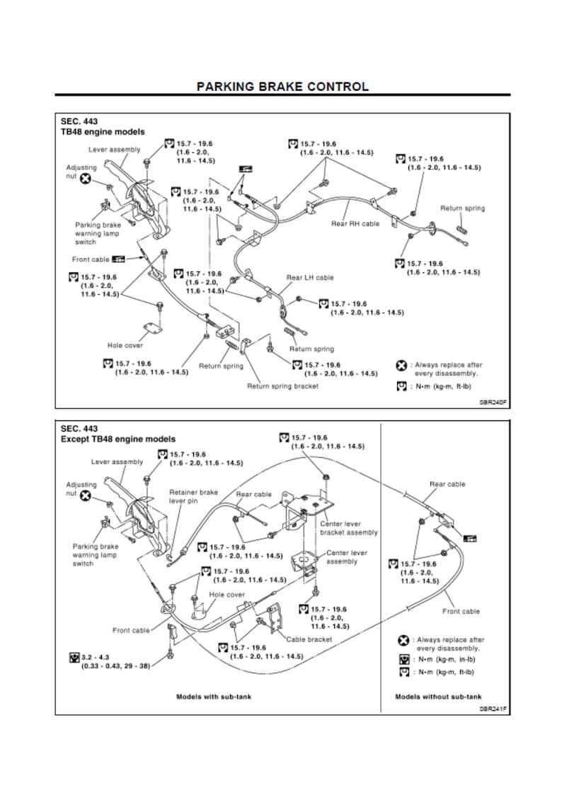 Nissan Patrol Y61 1997-2010 ESM Instructions Workshop Service Repair ...