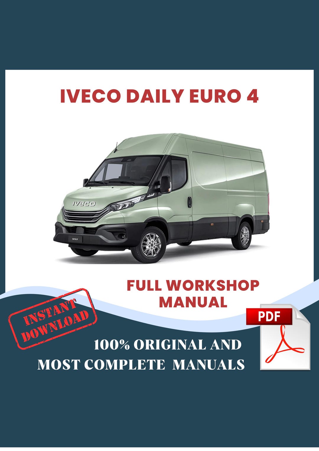 Iveco Daily Euro 4 Workshop Service Repair Manual English Download DIY ...