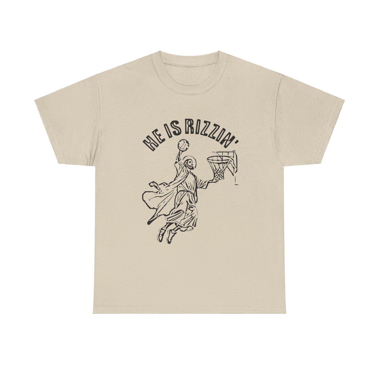 Christian Basketball Tee, Jesus Slam Dunk Shirt, Religious Graphic ...