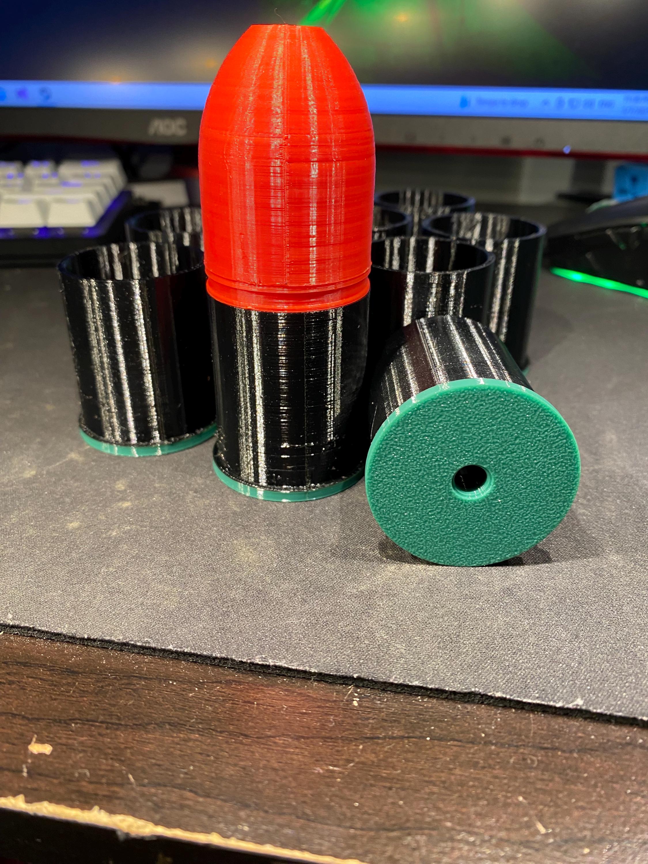 37mm Launcher Chalk/practice Rounds - Etsy