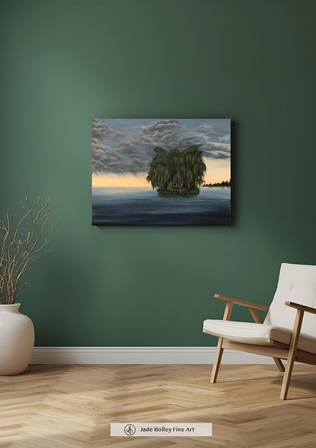 Welcome Home - Original Acrylic Painting on Stretched Canvas - Etsy